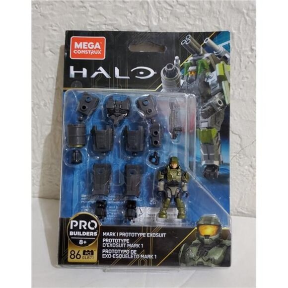 Mega Construx | Toys | Mega Construx Iconic Armor The Halo Mark I ...